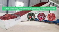 Automatic Chilli Cleaning,deseeding And Grinding Production Line